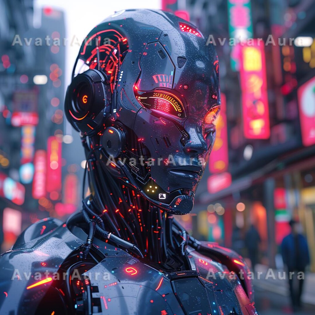 Cyberpunk Gamer Logo and Profile Picture for Twitch, Discord, Youtube ...