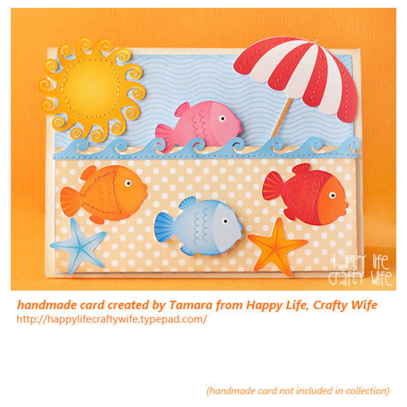 Beach Clipart and Digital Papers, Summer Backgrounds, Instant Download ...