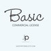 Basic Commercial License for Business Use up to 500 End - Etsy