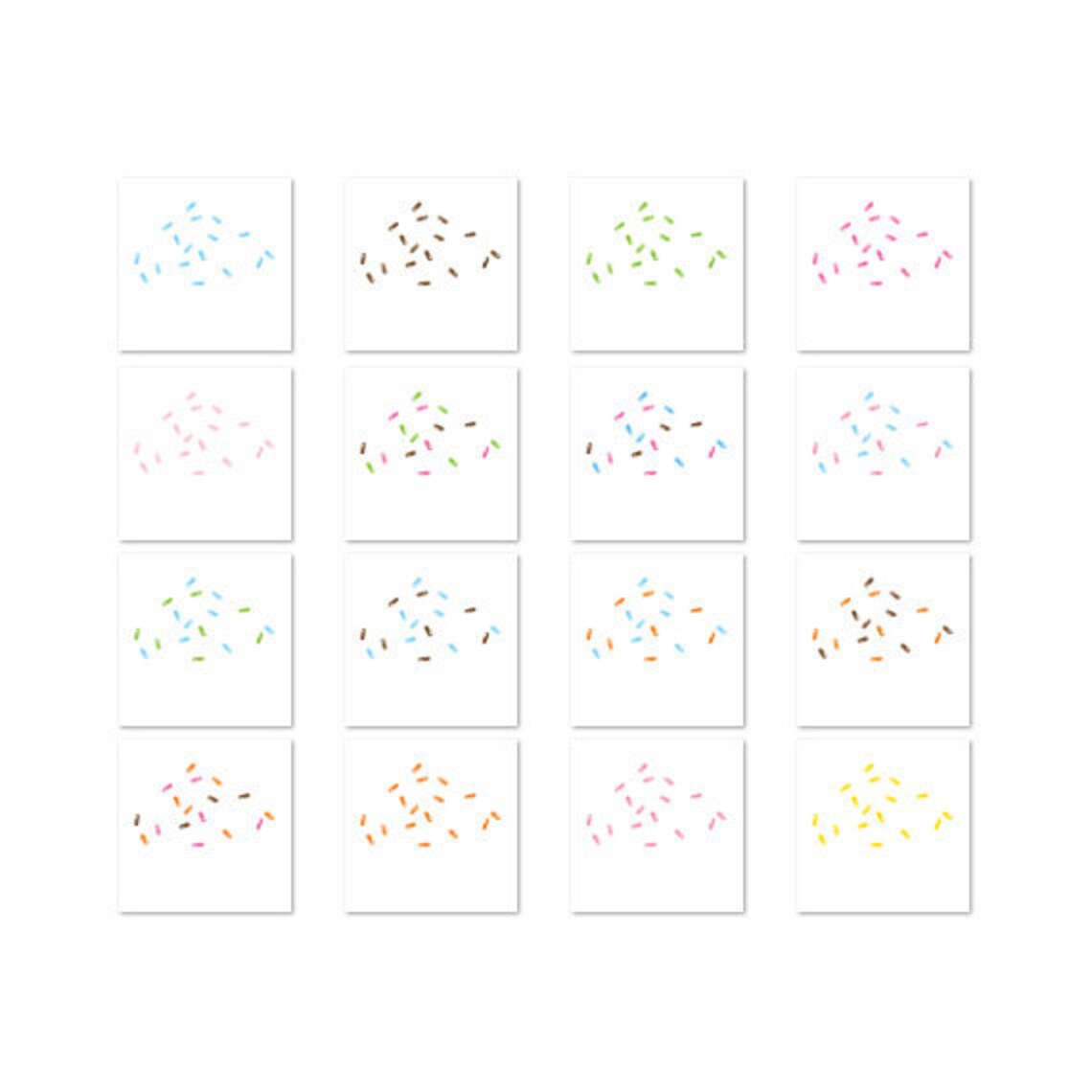 Cupcake Clipart Set Mix and Match CA020 Instant Download | Etsy