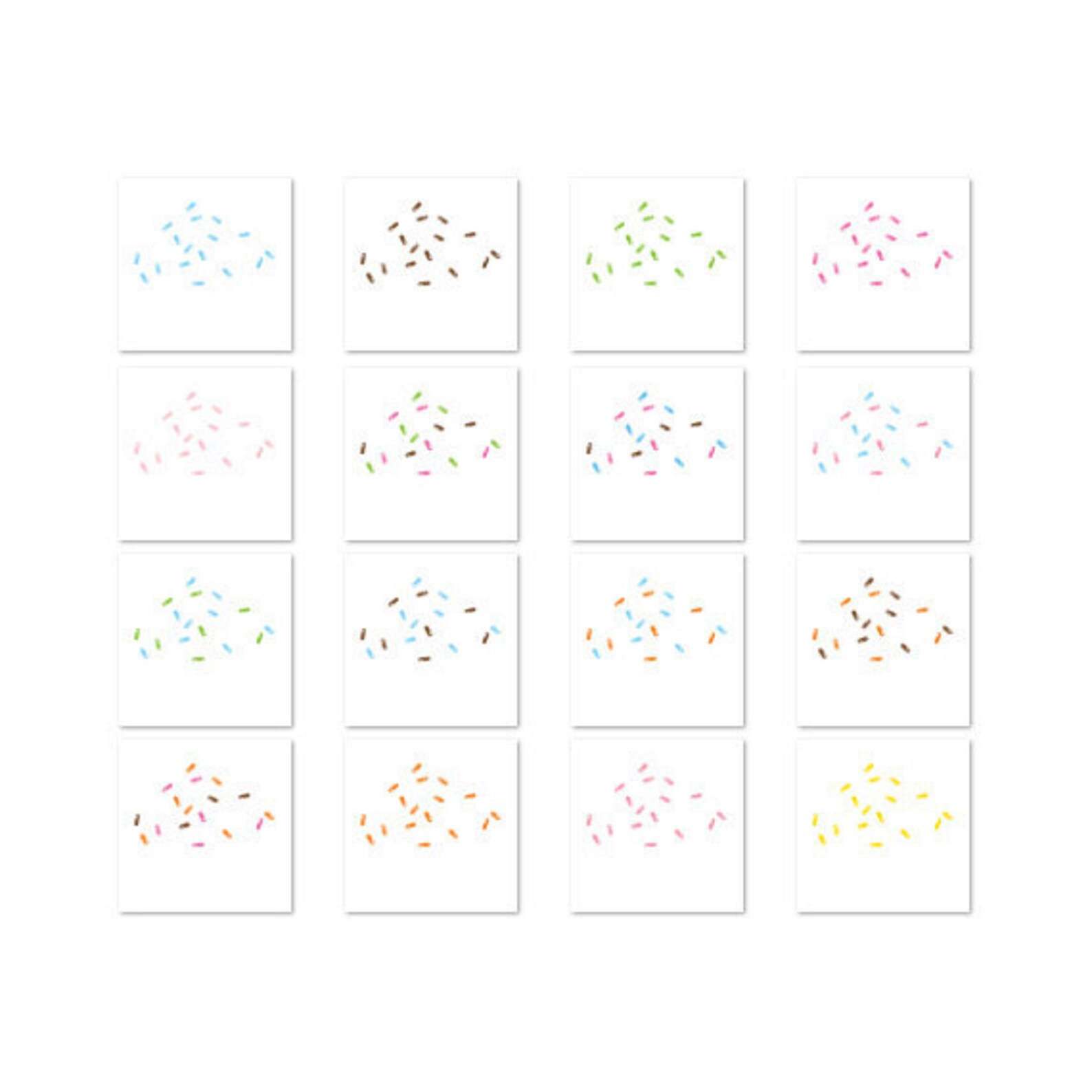 Cupcake Clipart Set Mix and Match CA020 Instant Download - Etsy