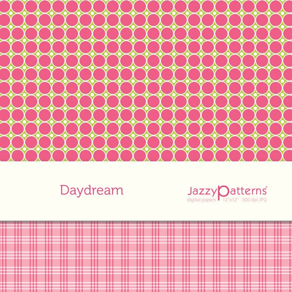 Paisley Digital Papers in Pink and Lime Green, Instant Download - Etsy