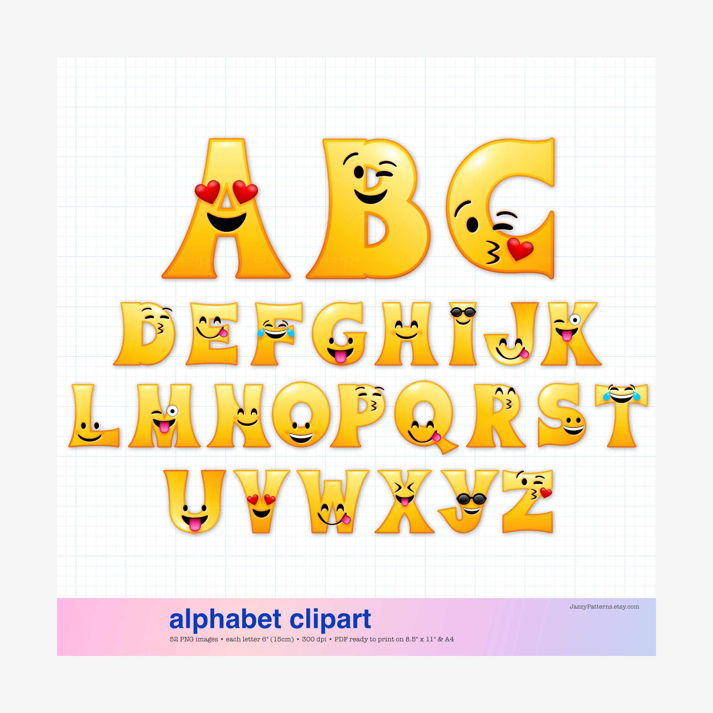 Alphabet Letters Emoji