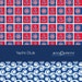Nautical Digital Papers in Red, White and Navy Blue for Scrapbooking ...
