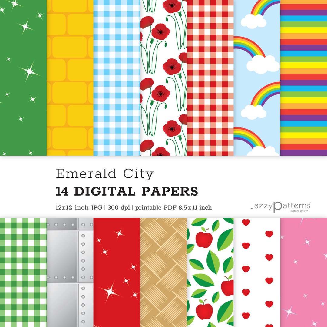 Wizard Digital Papers, Printable Instant Download - Etsy