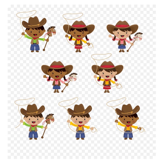 Cowboy Und Cowgirl Clipart Cowboy Cowgirl Vector Art, Icons, And