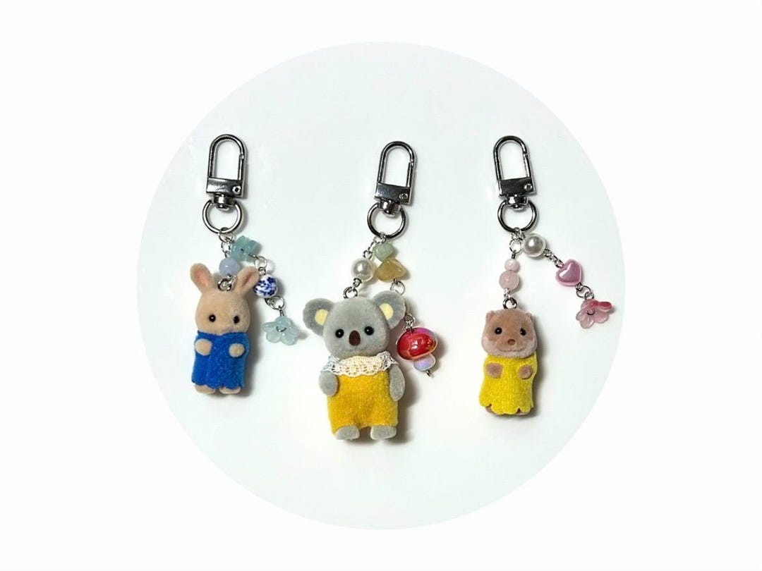 Calico Critters Keychain - Etsy