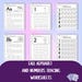 Fall Worksheet Bundle Preschool and Kindergarten, Preschool and ...