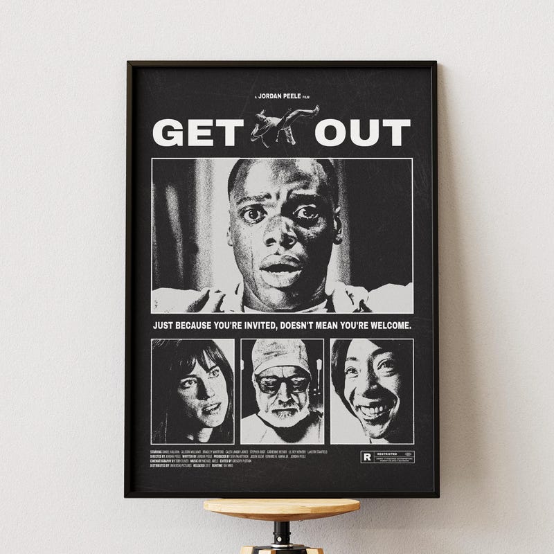 Get Out Movie Poster - Etsy