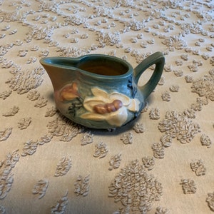 3 Pc ROSEVILLE POTTERY peony Tea Set - Etsy