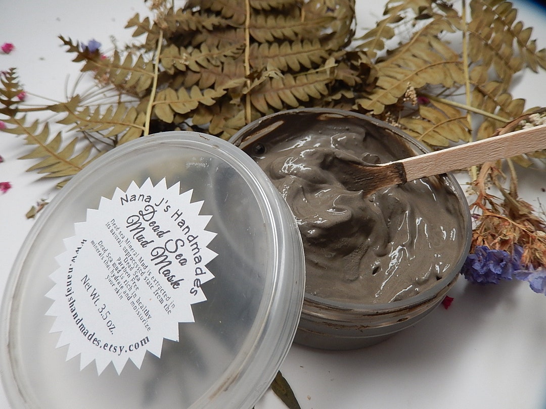 Dead Sea Mud Mask, 100% Pure, Facial Mud Mask, All Natural, Dead Sea ...