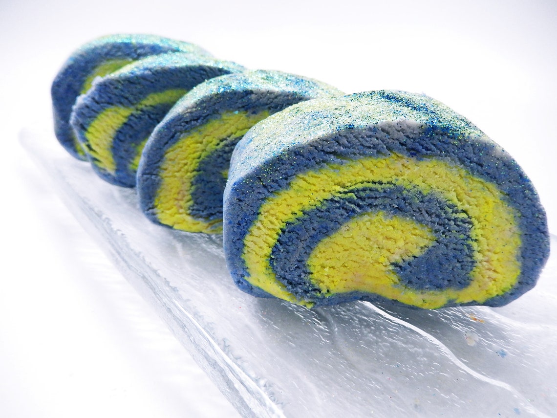2 Blue Hawaiian Bubble Bar: Tropical Scented Solid Bubble Bath - Etsy