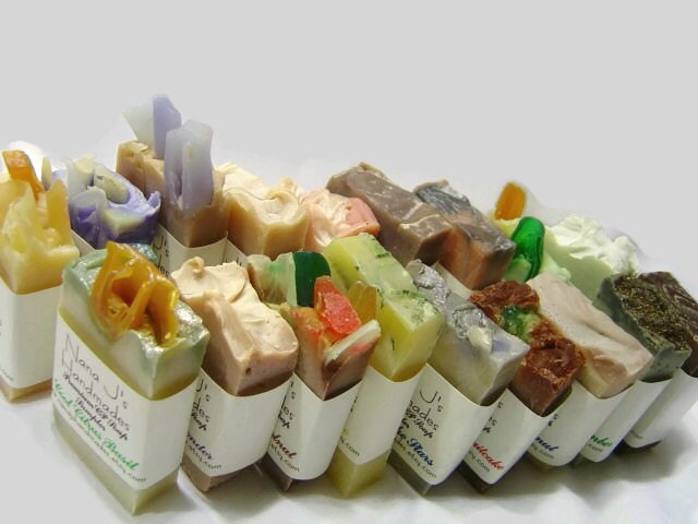 Handmade Cold Process Soap Sampler. U choose 25 guest soap | Etsy