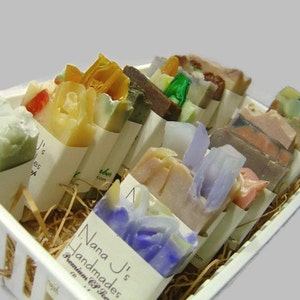 Handmade Cold Process Soap Sampler. U Choose 25 Guest Soap Samples ...