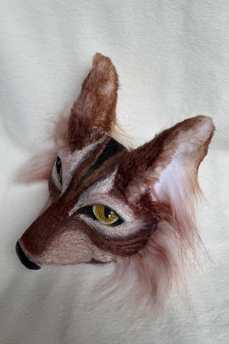 Realistic Wolf Mask – Lightweight & Comfortable - Etsy