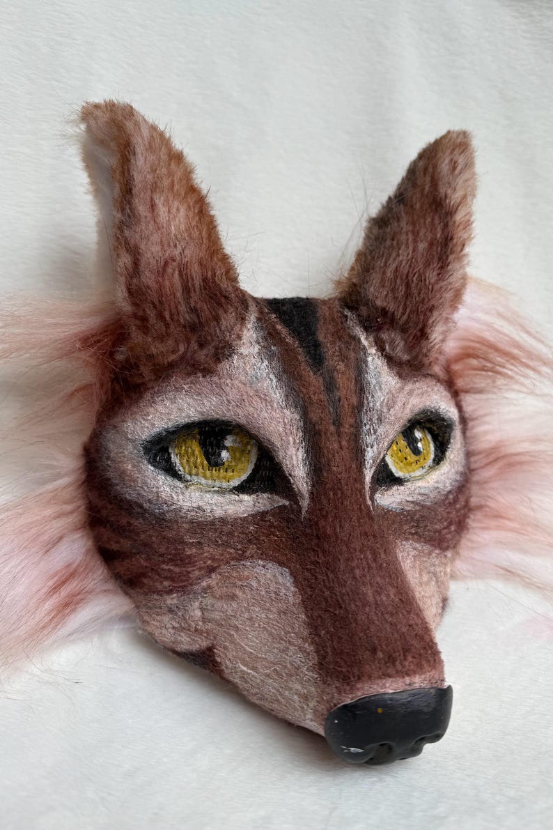 Realistic Wolf Mask – Lightweight & Comfortable - Etsy