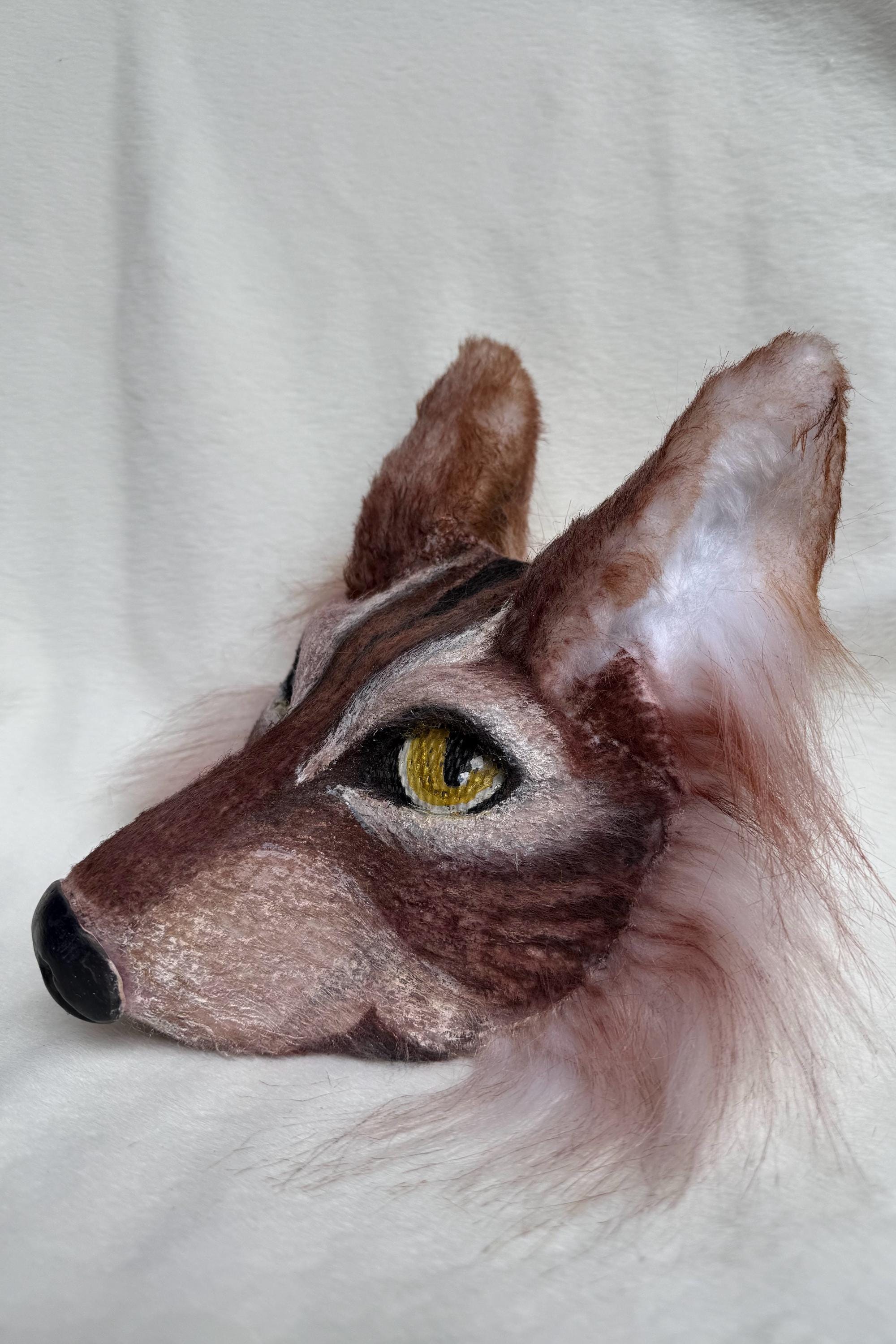 Realistic Wolf Mask – Lightweight & Comfortable - Etsy