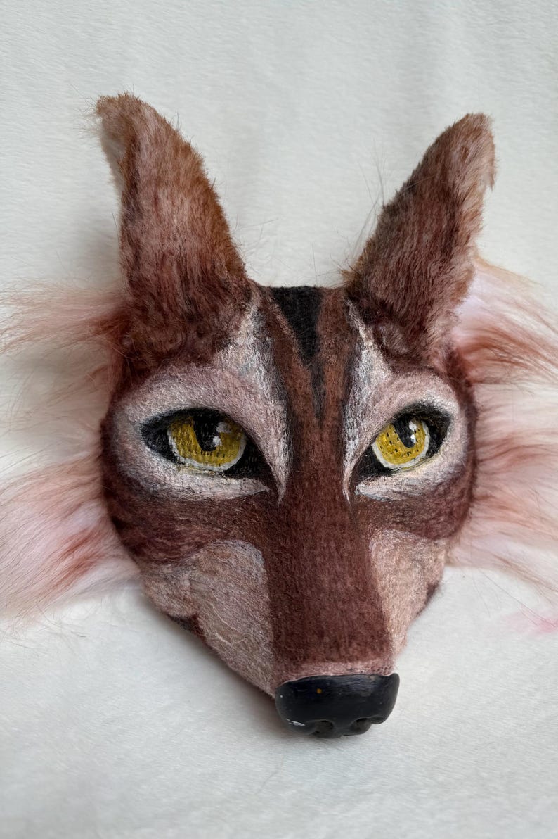 Realistic Wolf Mask – Lightweight & Comfortable - Etsy