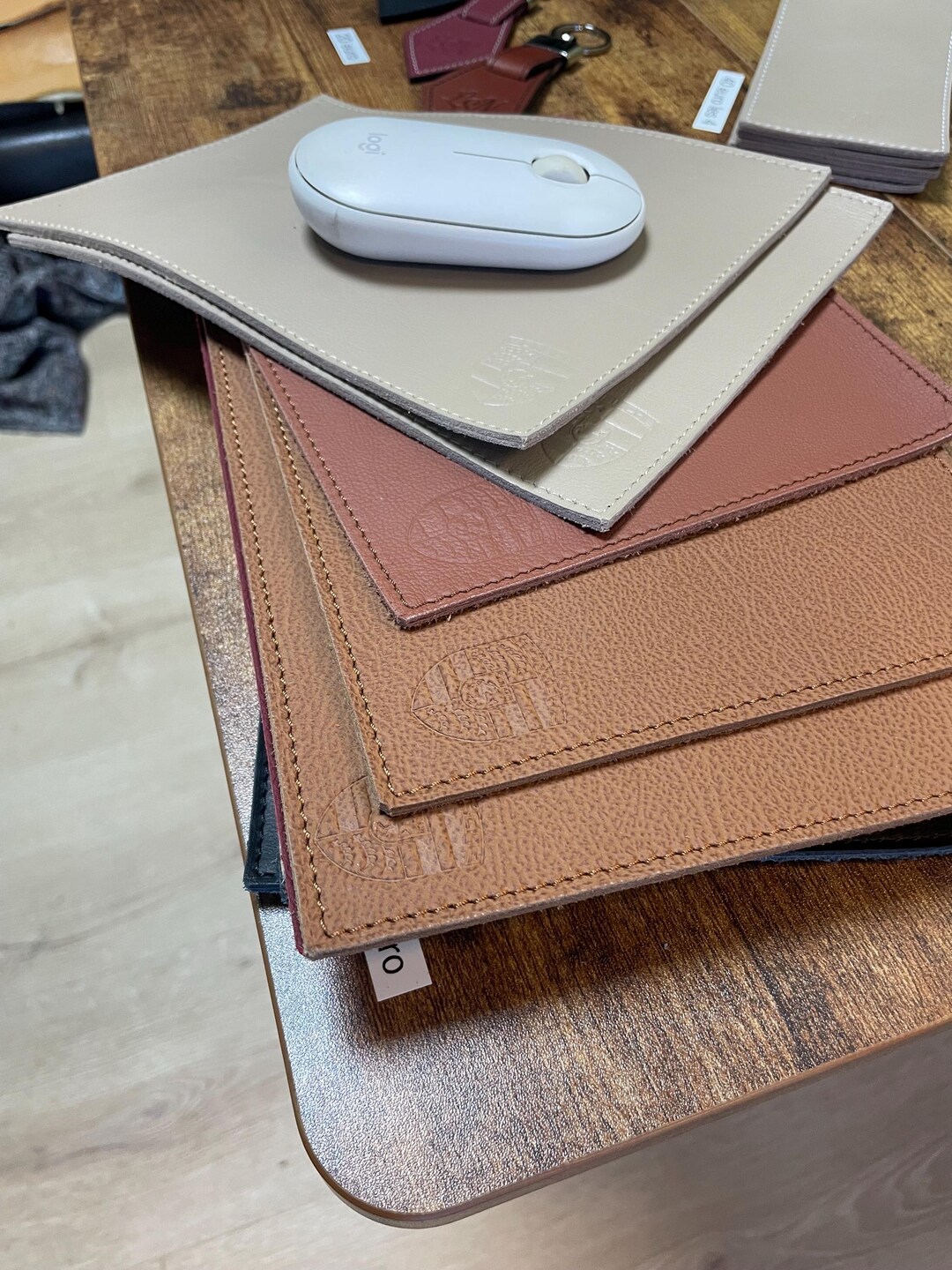 Porsche Leather Computer Mouse Pad - Etsy