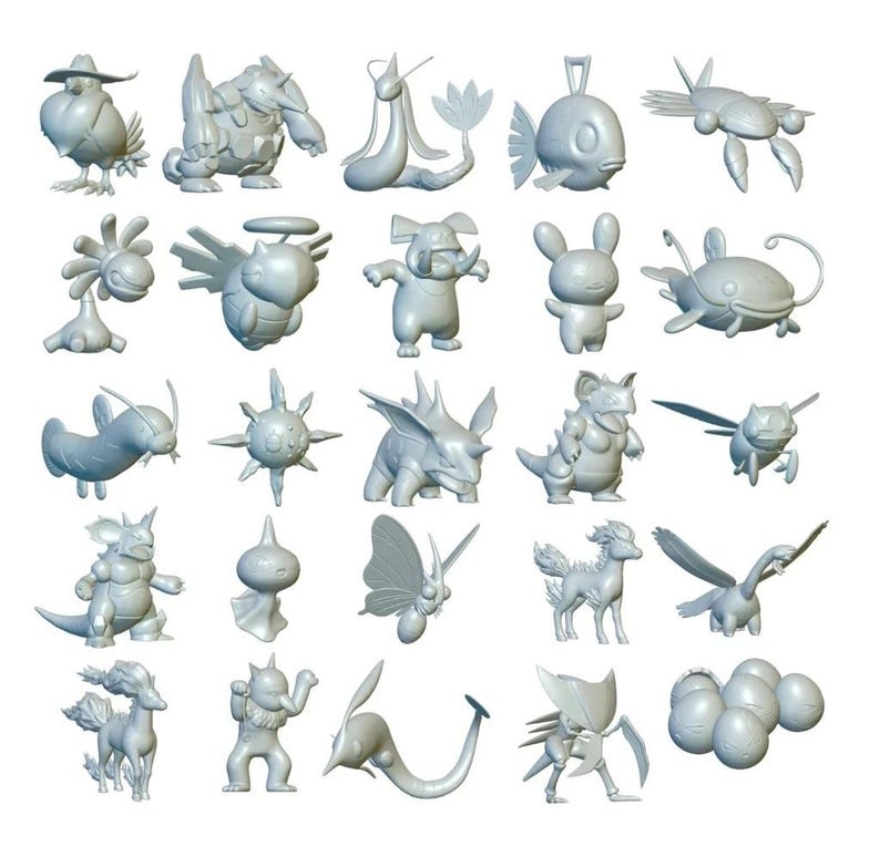 POKEMON ULTRA MEGA Pack Stl 4k 350pcs - Etsy