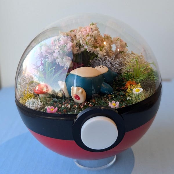 Snorlax Terrariums - Etsy UK