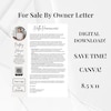 Real Estate FSBO Flyer | for Sale by Owner Letter | Farming Flyer ...