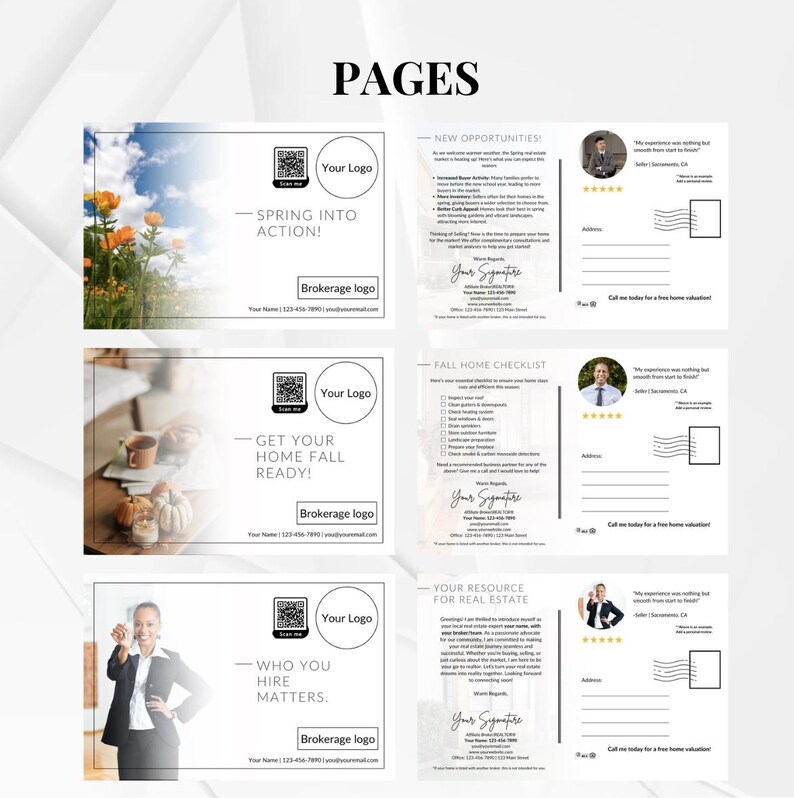 Real Estate Mailers, Mailers for Sellers, Real Estate Postcard ...