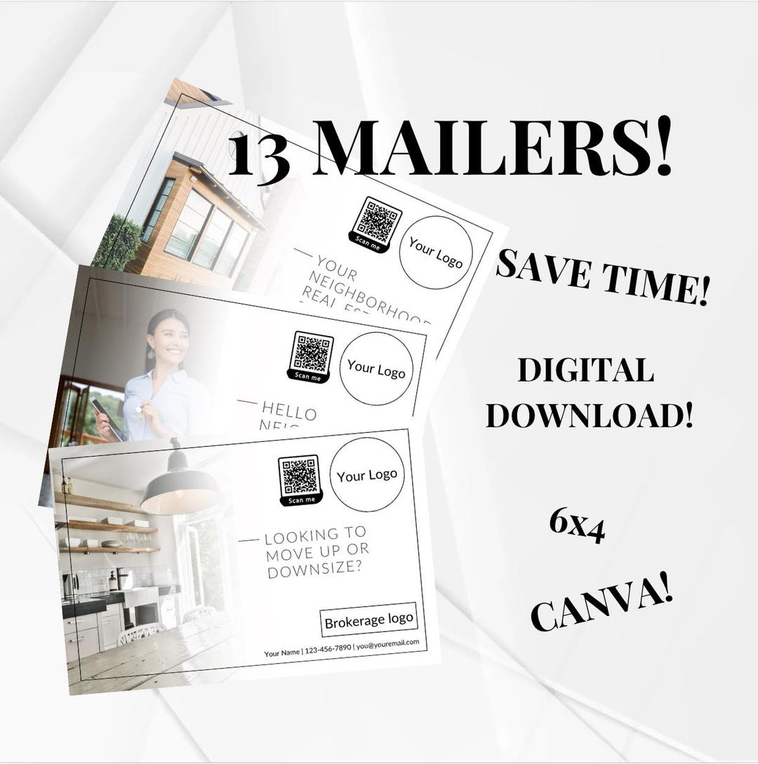 Real Estate Mailers, Mailers for Sellers, Real Estate Postcard ...