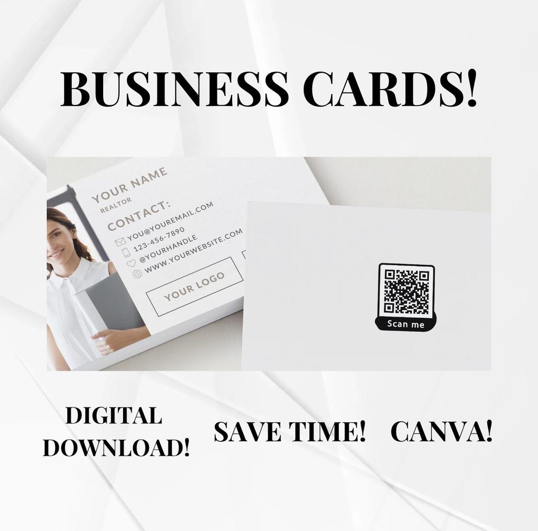 Real Estate Business Card Template, Real Estate Marketing, Realtor ...