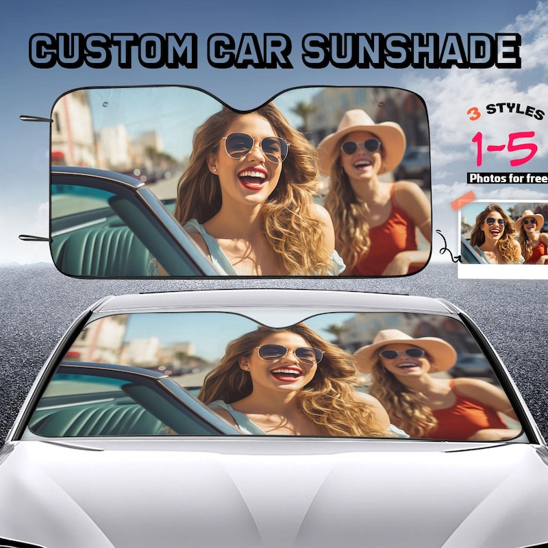 Custom Car Sun Shades - Etsy