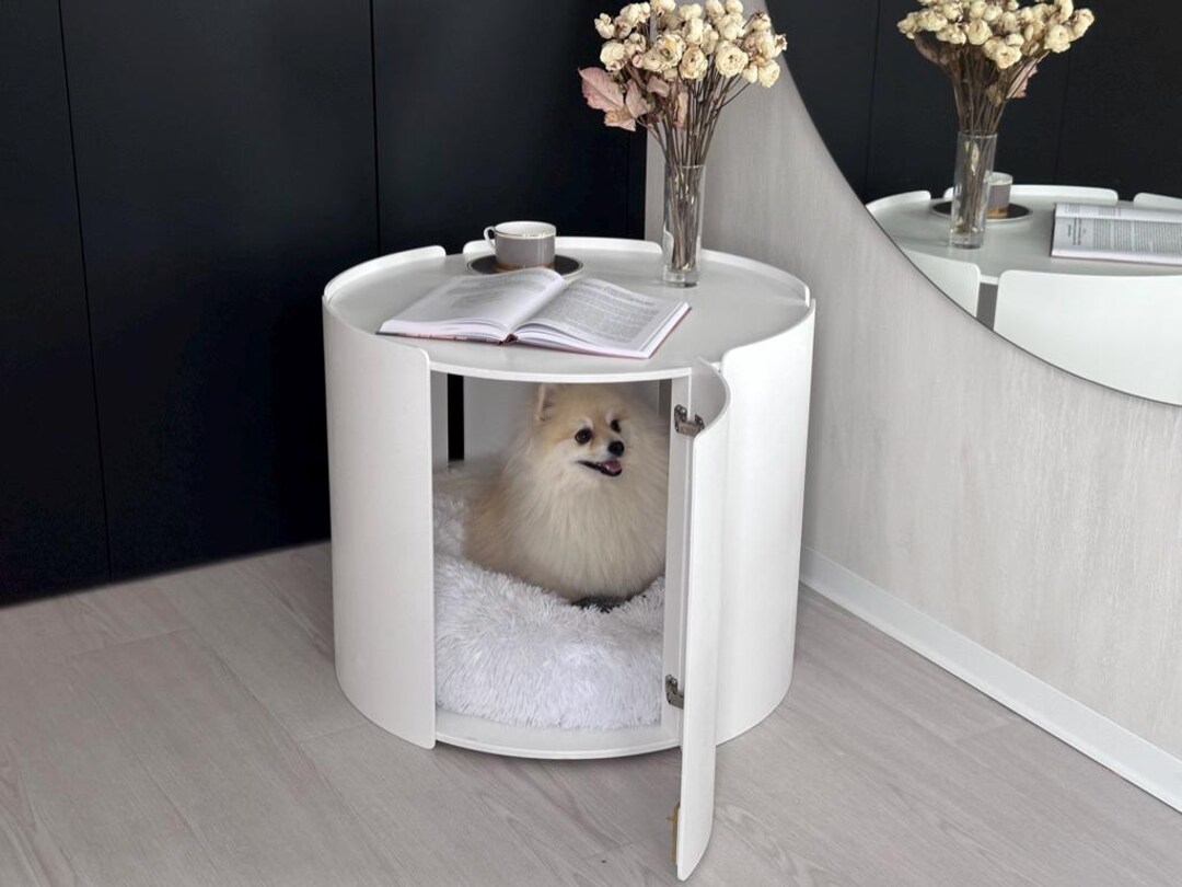 Modern Dog House Coffee Table: Minimalist Scandinavian Pet Furniture - Etsy