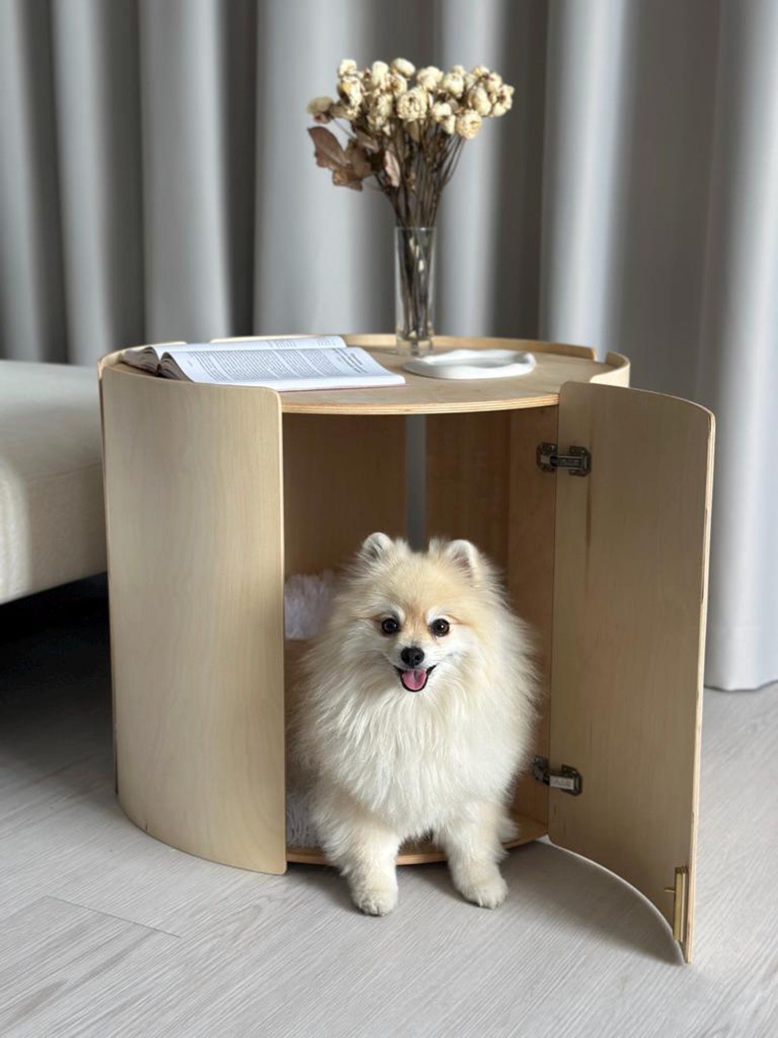 Arche Podium — Sculptural Dog House Coffee Table | Japandi Pet ...