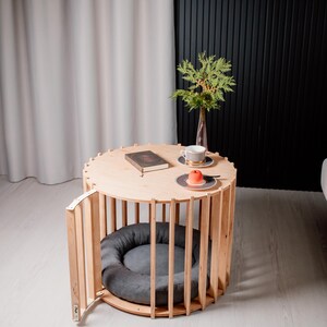 Dog House - Coffee Table Light Modern Dog House Dog Bed Puppy Dog House ...