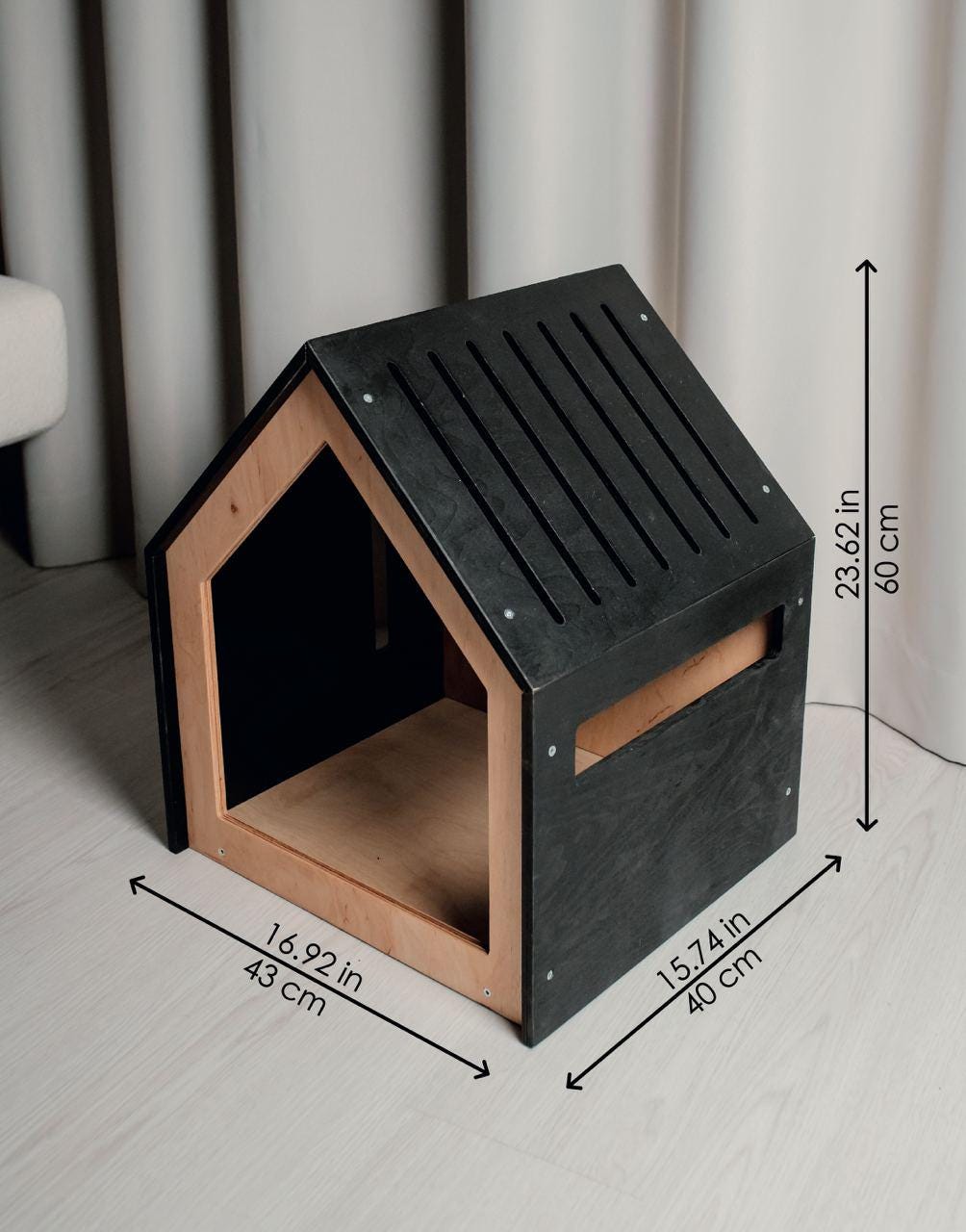 Set of 5 Items Large Dog House, Small Dog House, 5 Panels of Dog ...