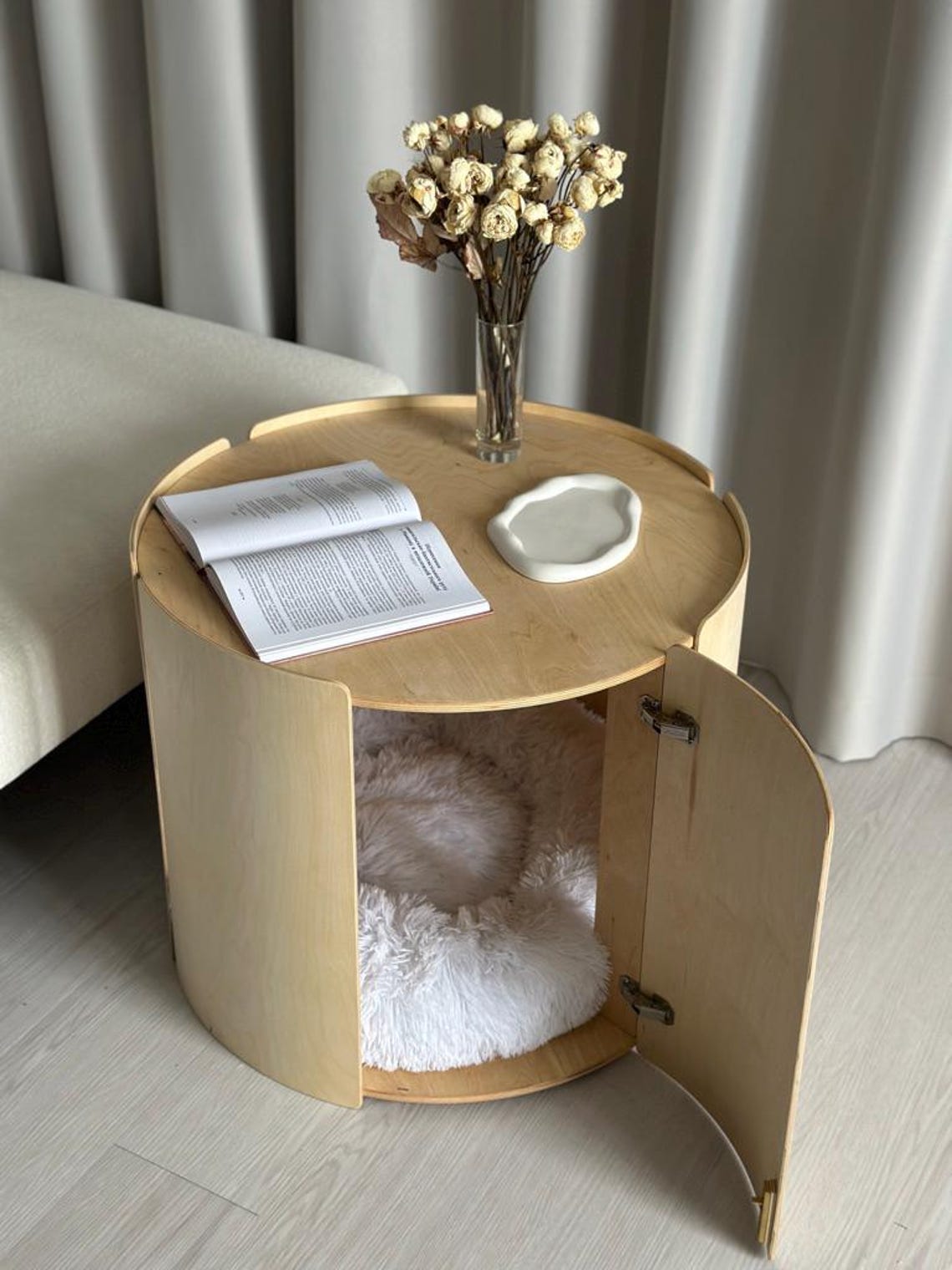 Arche Podium — Sculptural Dog House Coffee Table | Japandi Pet ...