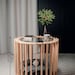 Modern Dog House Coffee Table: Wooden Pet Crate Kennel - Etsy