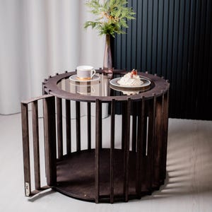 Dog House - Coffee Table Dark Puppy House Modern Dog House Dog Bed ...