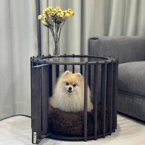 Dog House - Coffee Table Dark Modern Dog House Dog Bed Puppy Dog House ...