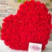 Luxury Heart-shaped Artificial Flower Box for Her– Artificial Roses ...