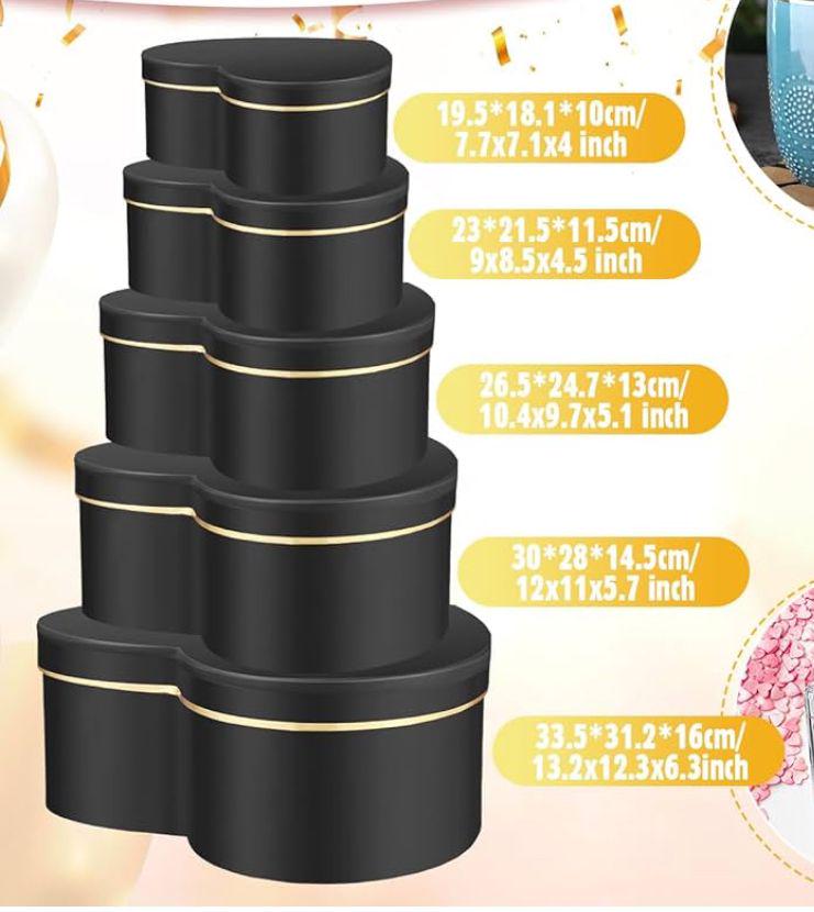 Luxury Heart-shaped Artificial Flower Box for Her– Artificial Roses ...