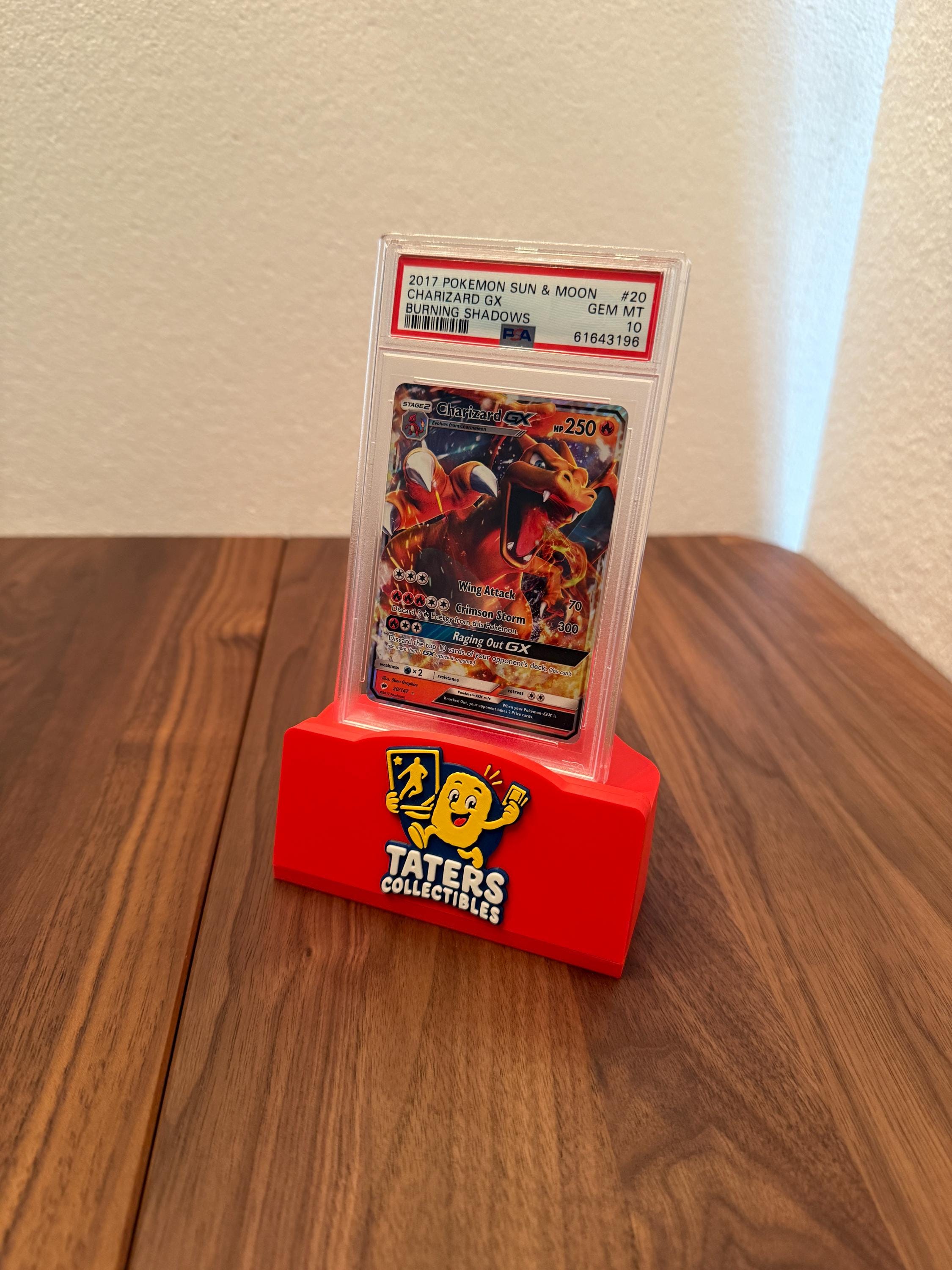 Custom Logo Graded Card Stand | Adjustable Slab Display Holder - Etsy