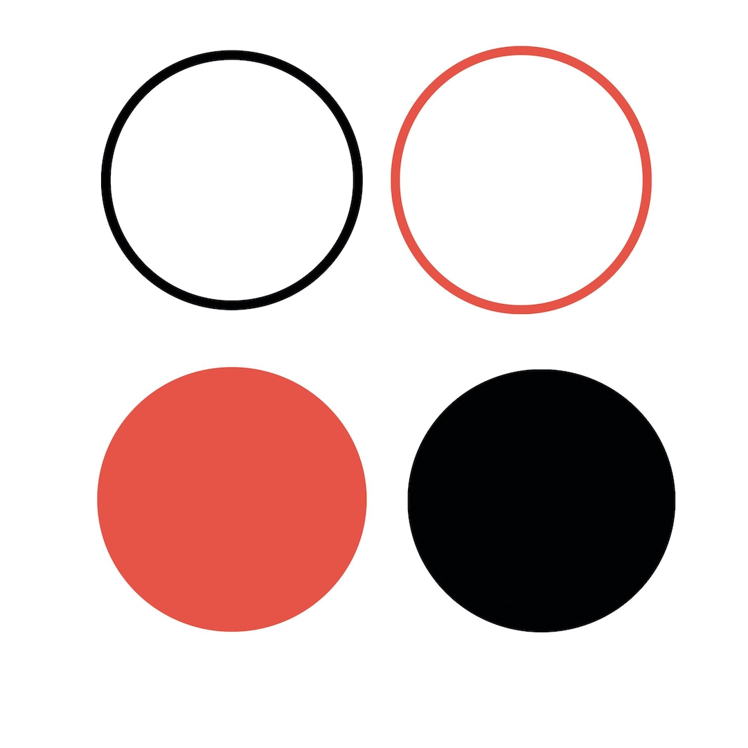 Round Frame Circle for Use in Photoshop for Photography to Highlight an ...