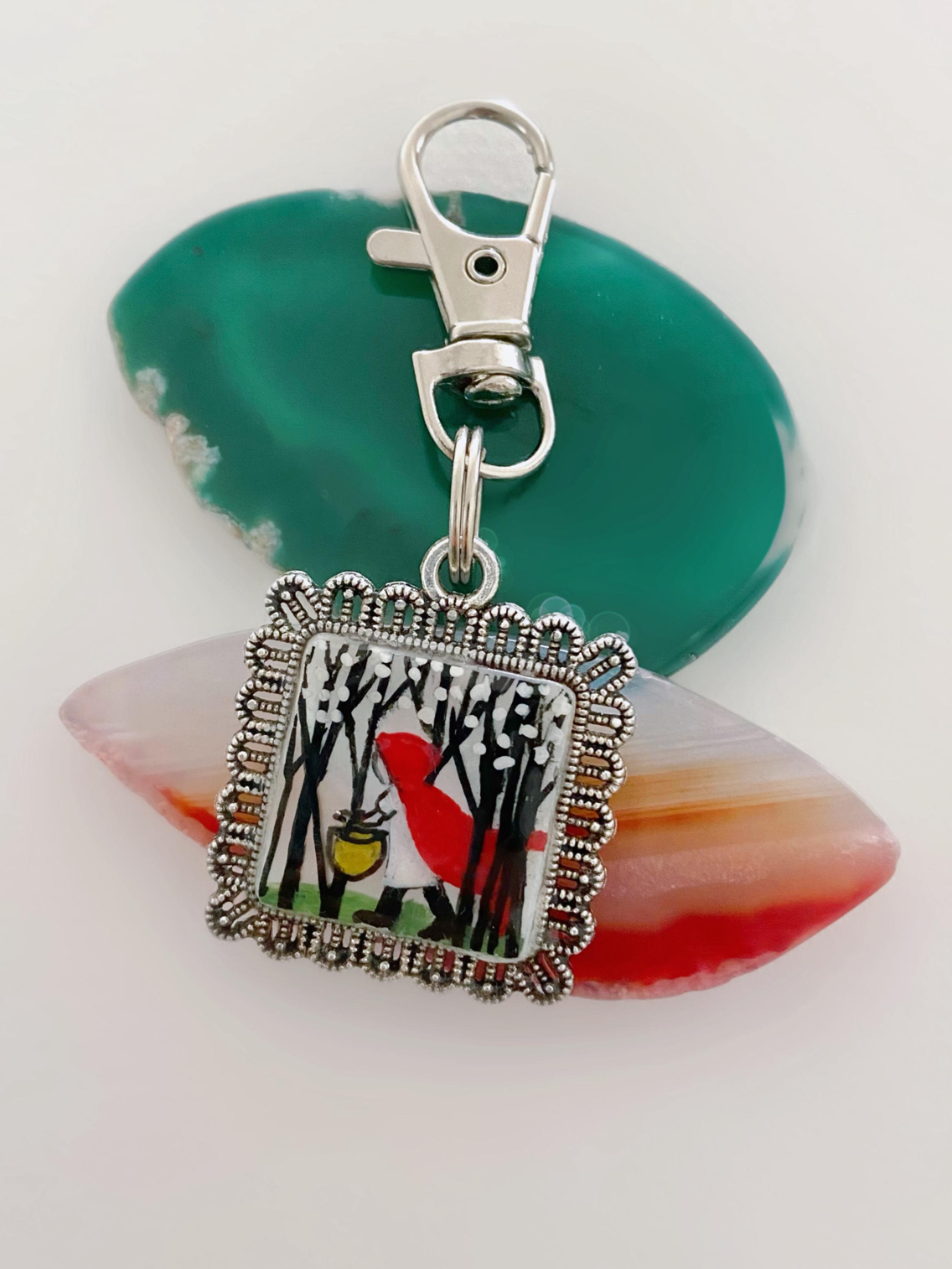 Hand Painted Keychains and Charms - Etsy