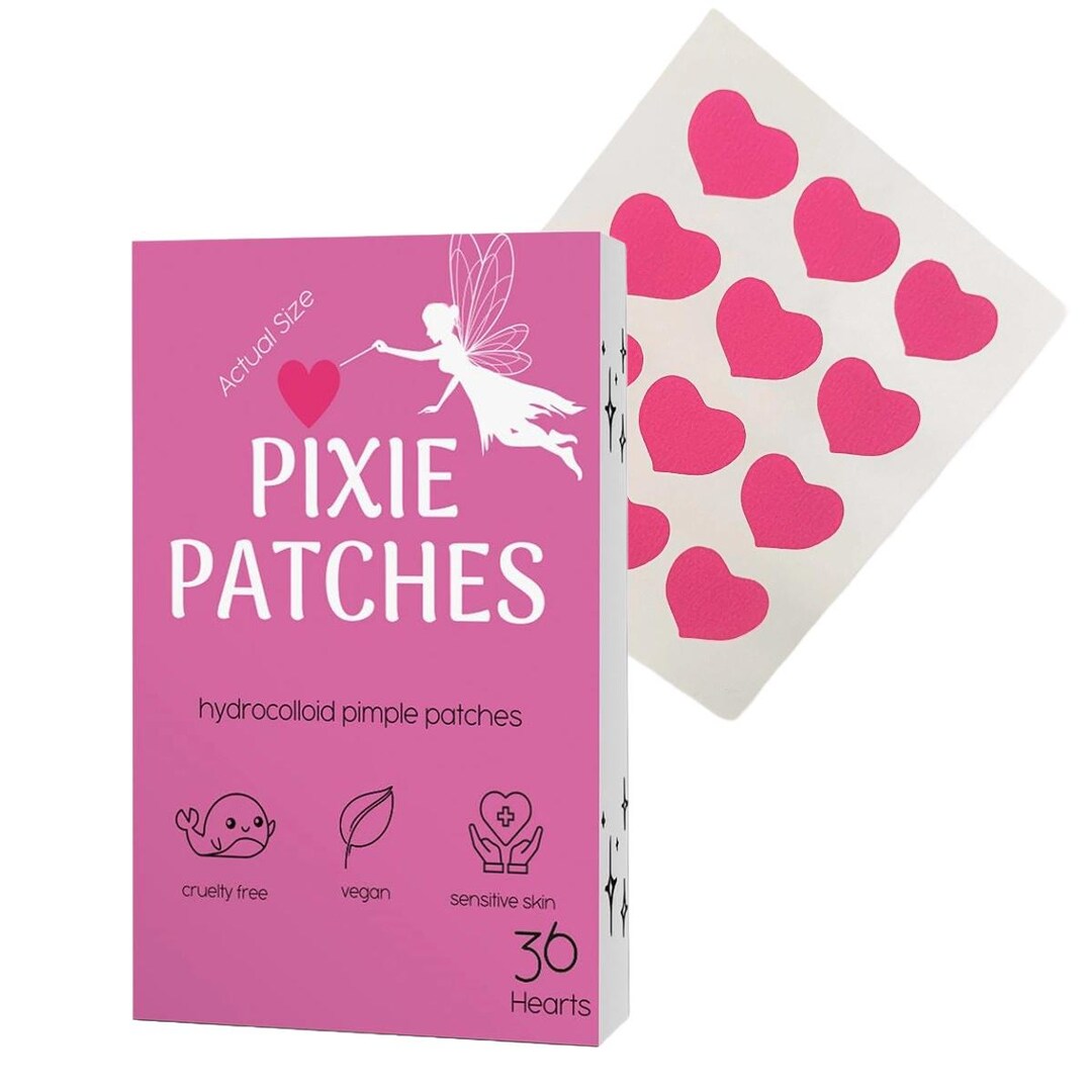 Heart Pimple Patches, Pink Pimple Patches, Heart Shaped Pimple Patches ...
