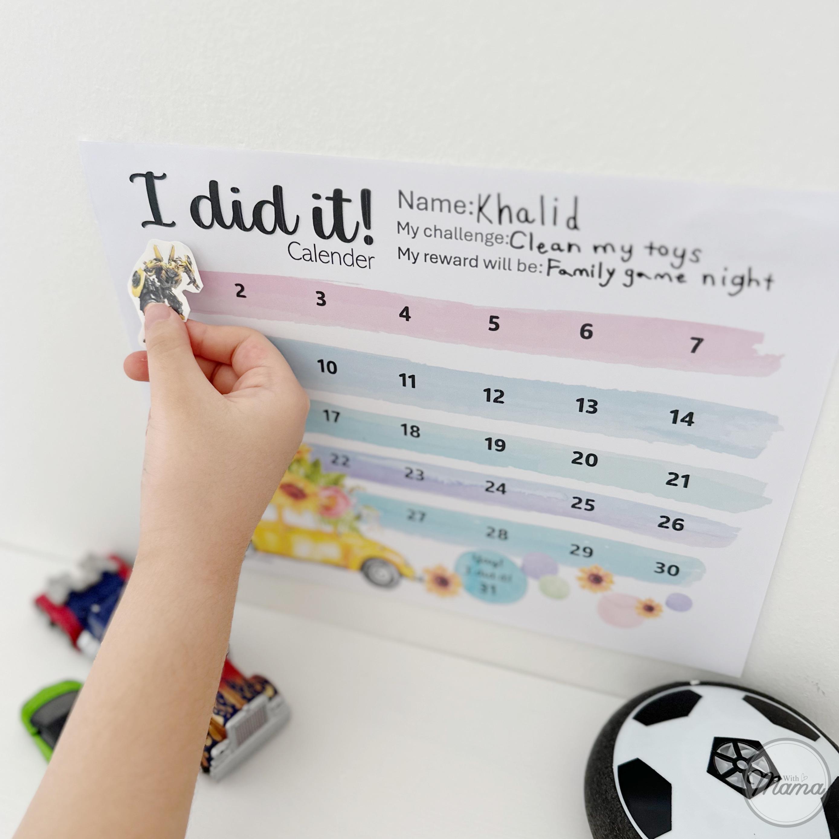 Reward Chart for Kids Chore Chart Behavior Chart Printable Reward Chart Sticker Chart Boys ...