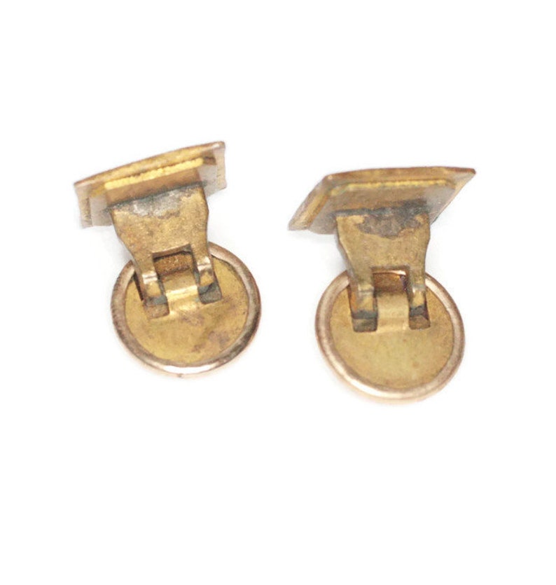 Victorian Gold Filled Cuff Links or Buttons Engraved Design Smaller ...