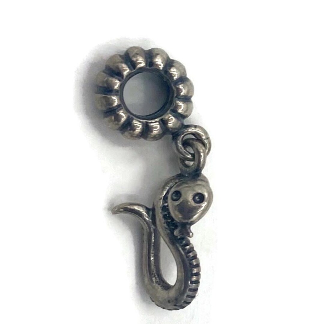 Pandora Sterling Silver Snake Charm European Style Charm Retired Design ...