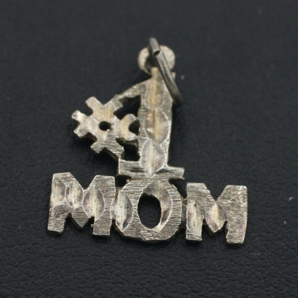 Number 1 Mom Charm - Etsy