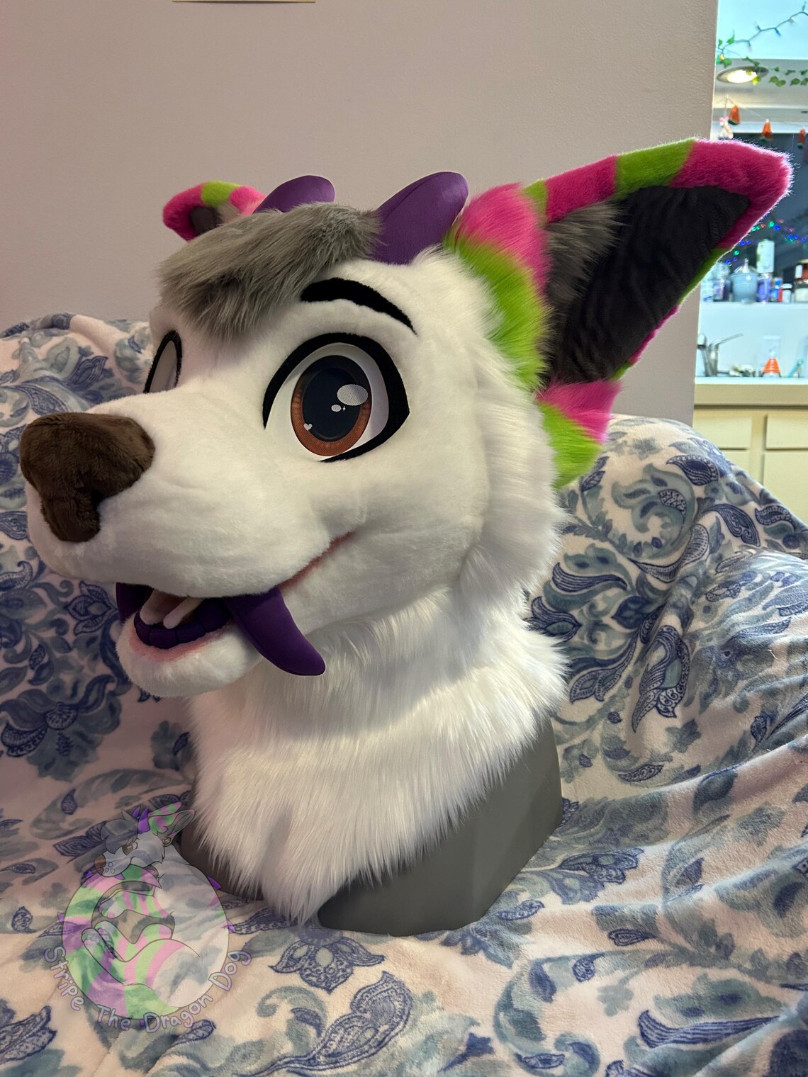 Lined Fursuit Neck Tutorial and Pattern - Etsy