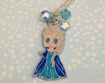 Frozen Elsa Necklace - Etsy UK
